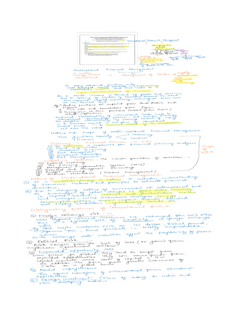 IB-Multinational Financial Management | PDF