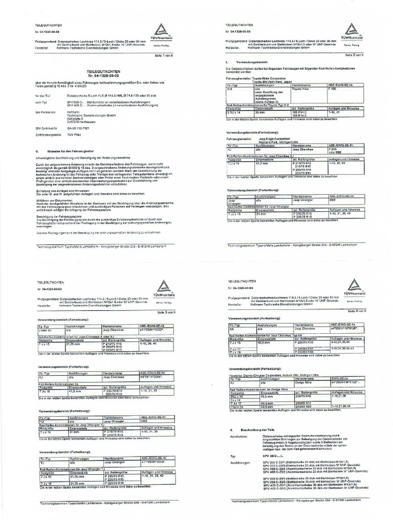 TÜV | PDF