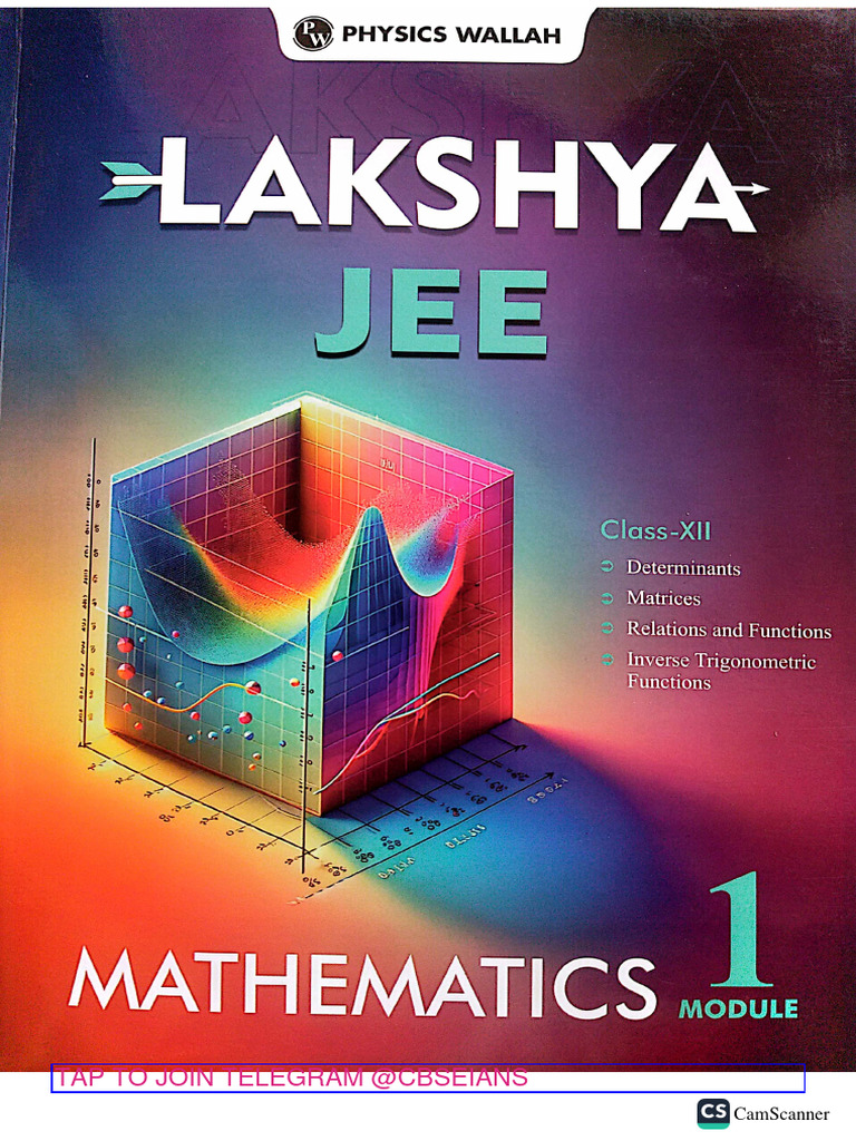 LAKSHYA 2025 Math Module 01 Complete | PDF