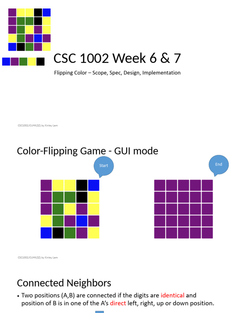 CSC1002 Week7 FlippingNumber GUI | PDF | Command Line Interface | Systems Architecture