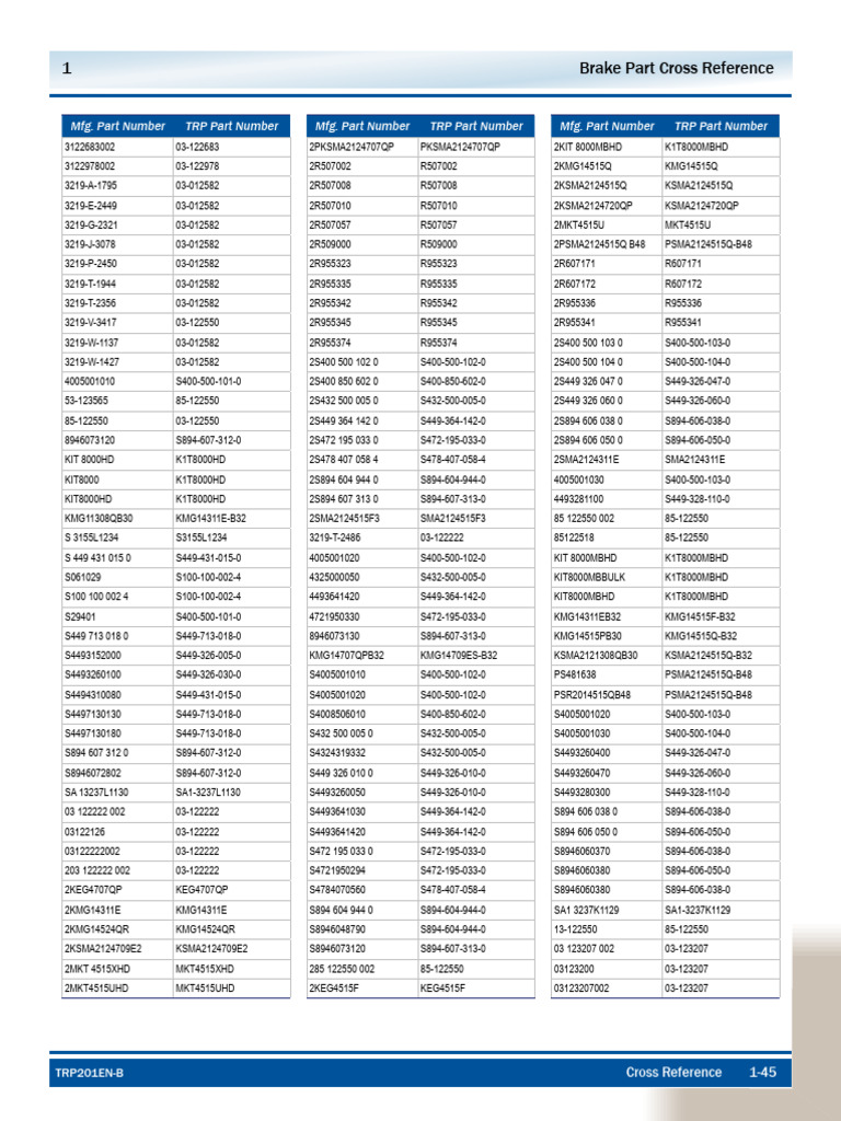 Cat Trailer 1 Trailer Catalog en Part53 | PDF