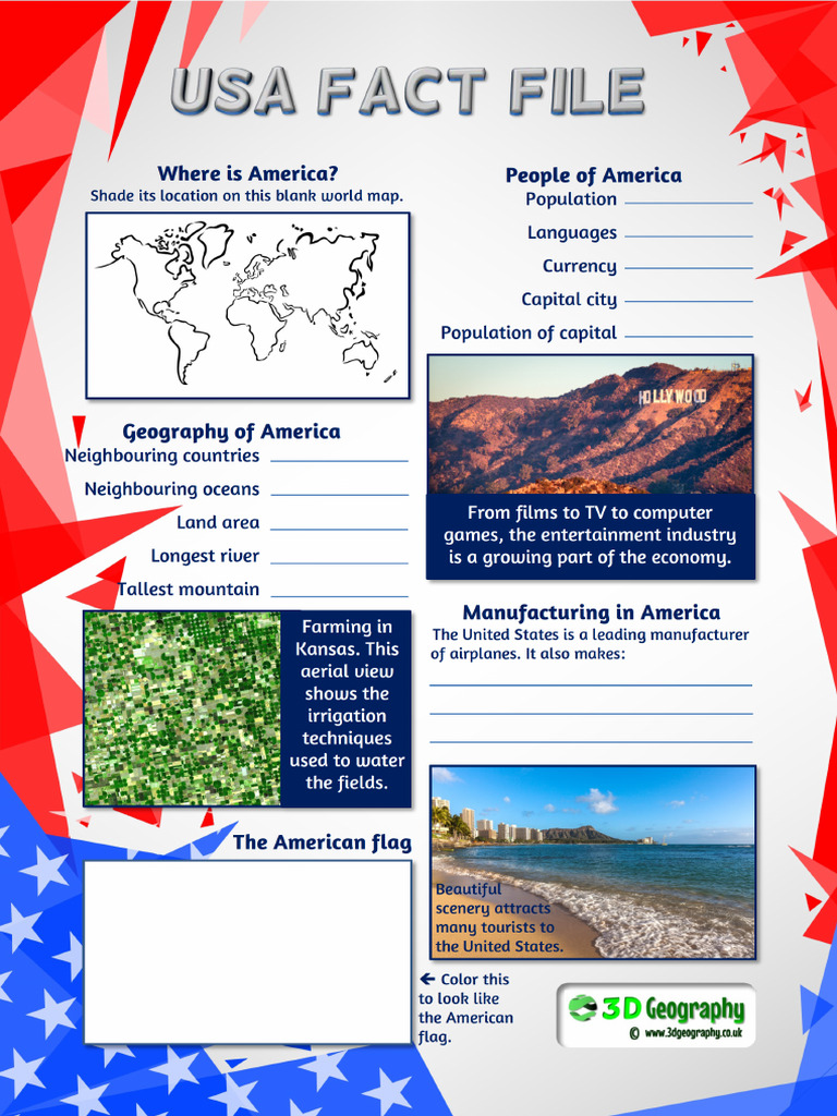USA Fact File | PDF