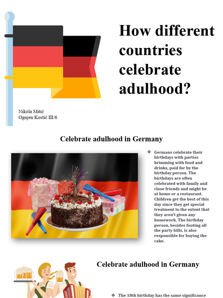 Germany | PDF | Birthdays | Cooking