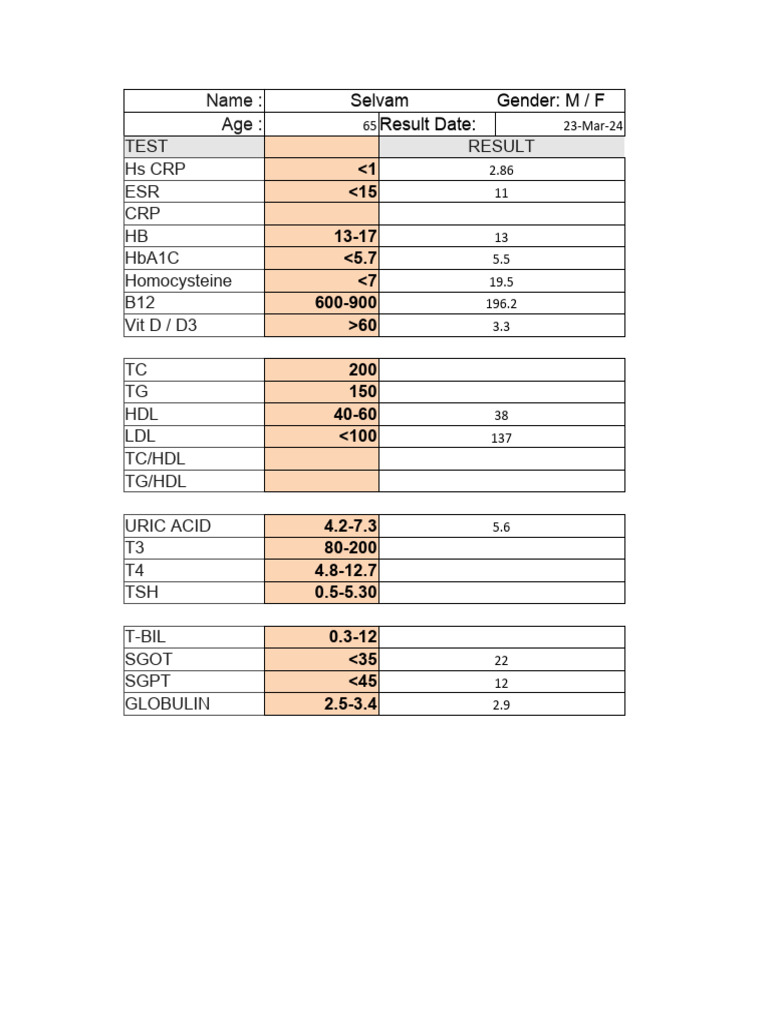 Test report Format Sample_Selvam | PDF