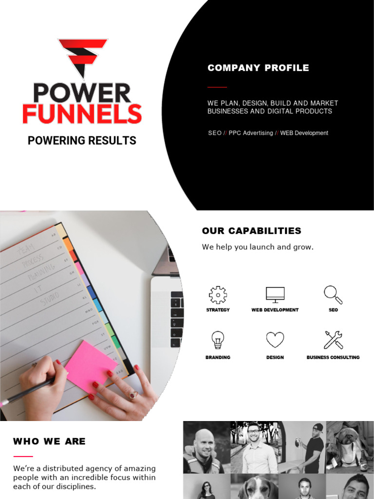 Power Funnels Pitch | PDF | Search Engine Optimization | Advertising