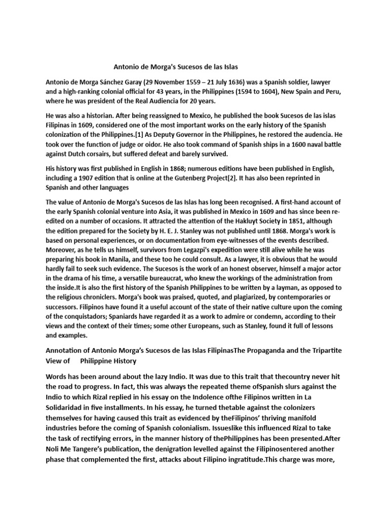 Antonio de Morga | Download Free PDF | Philippines