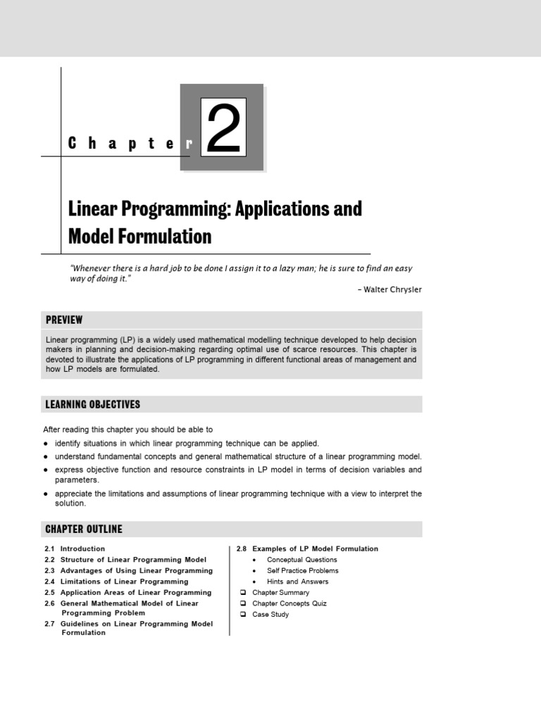 Unit - 1a OR | PDF | Linear Programming | Mathematical Optimization