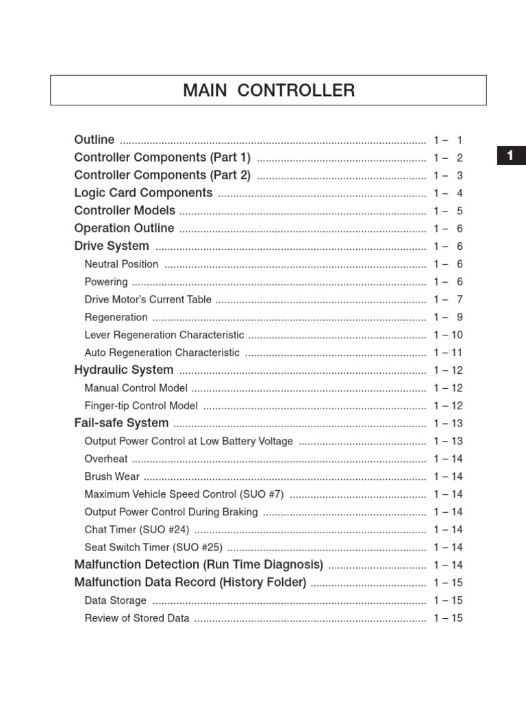 Ep20kc - Main Controller | PDF | Logic Gate | Brake