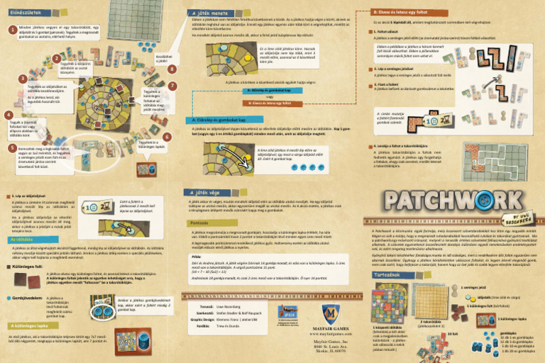 Jatekszabaly Co Patchwork | PDF