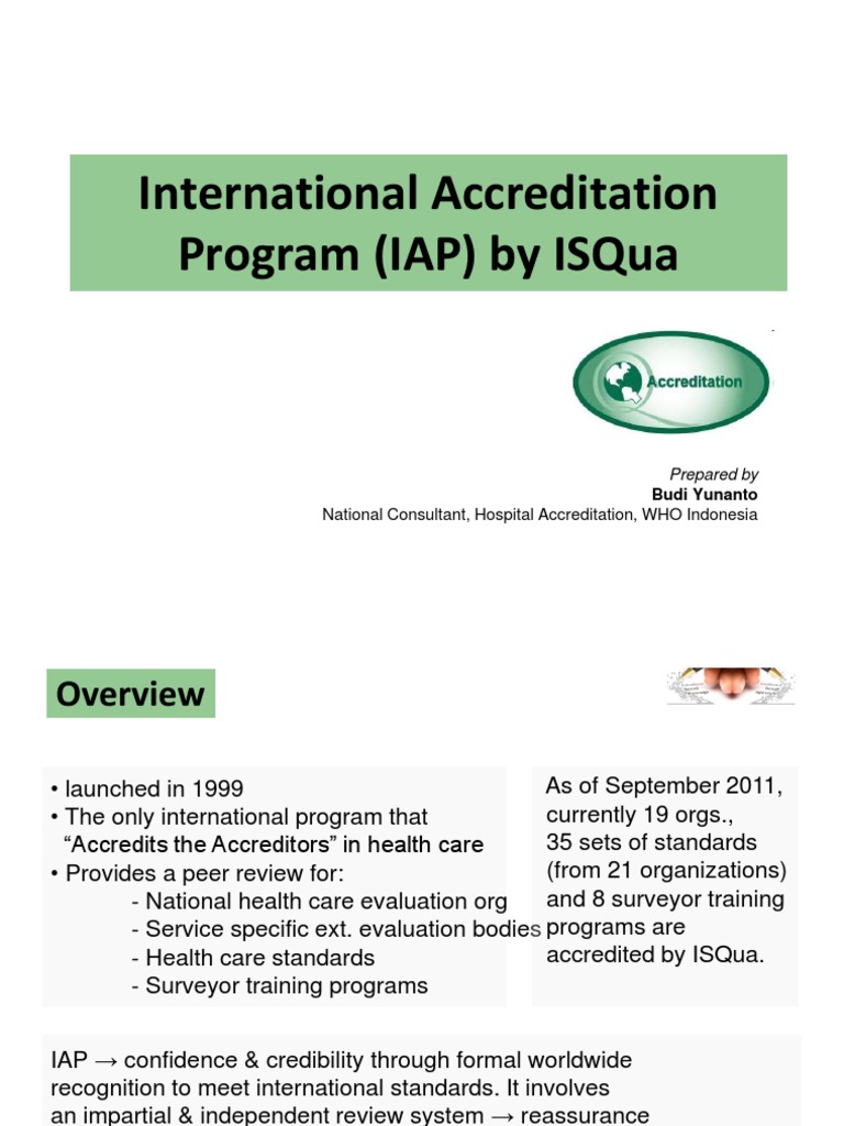 IAP ISQua Process Requirement | PDF | Evaluation | Educational Assessment