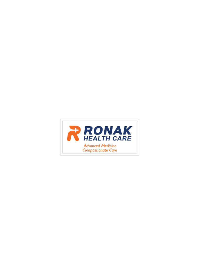 Pharma Brochure - Ronak Health Care | PDF