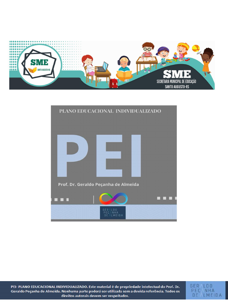 Modelo de Pei Geraldo Almeida - Ed Infantil | PDF | Pré-escola ...