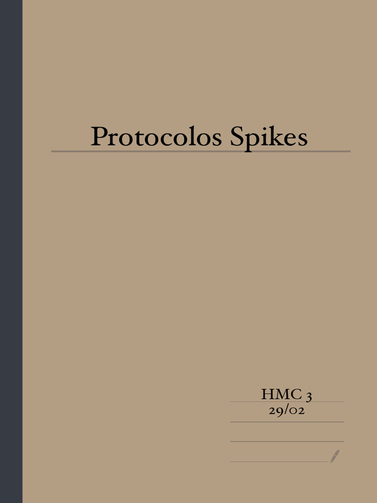 Aula 3_ Protocolo Spikes | PDF