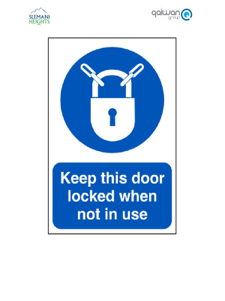 Door Lock | PDF