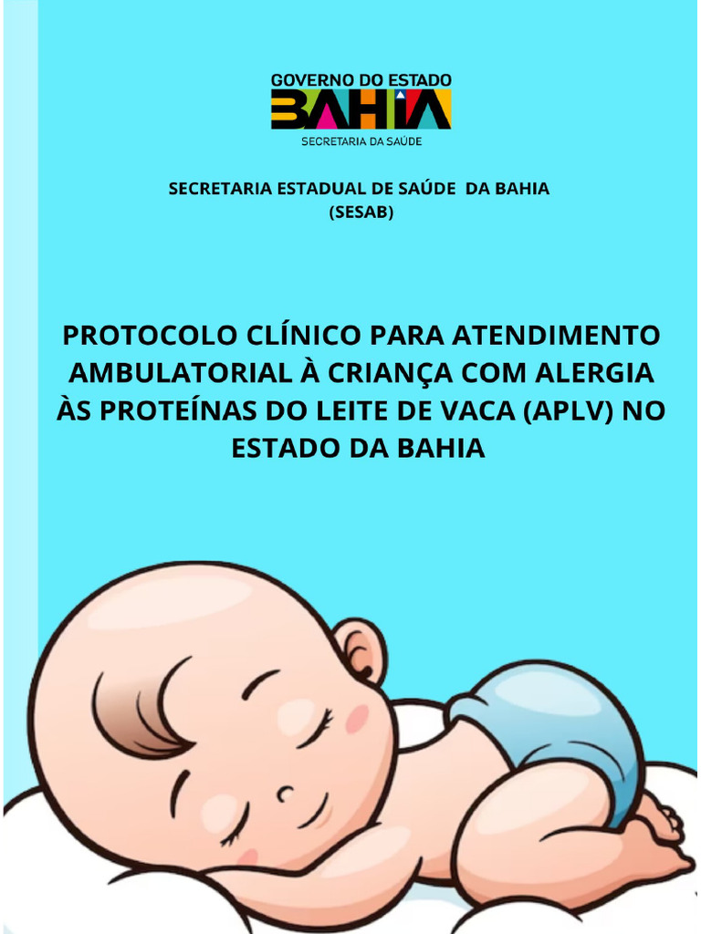 Protocolo Aplv Final | PDF | Amamentação | Leite