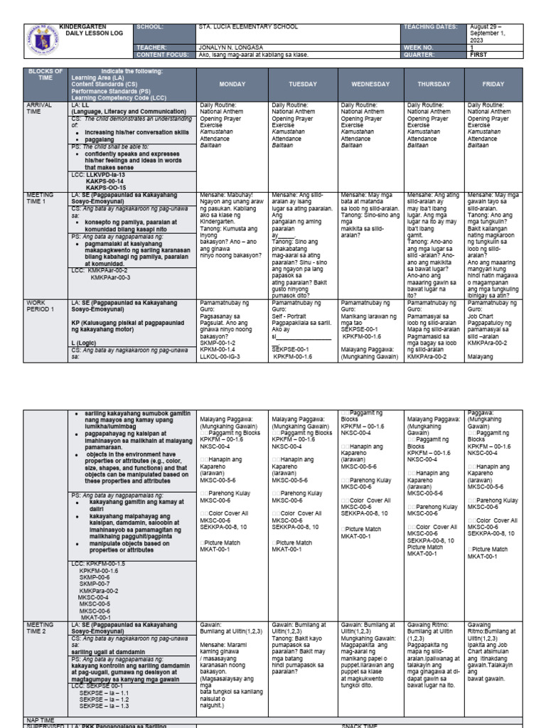 DLL Kinder W1 | PDF