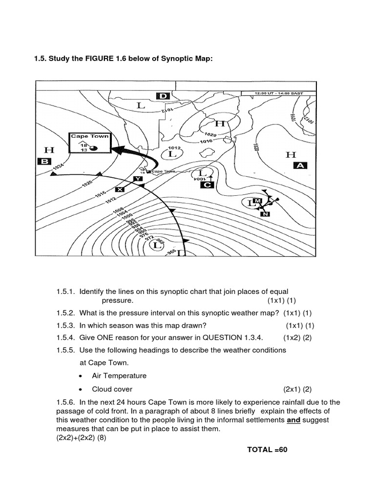 Gr 10 Geography (English) Controlled Test 1 2023 Question Paper-10 | PDF