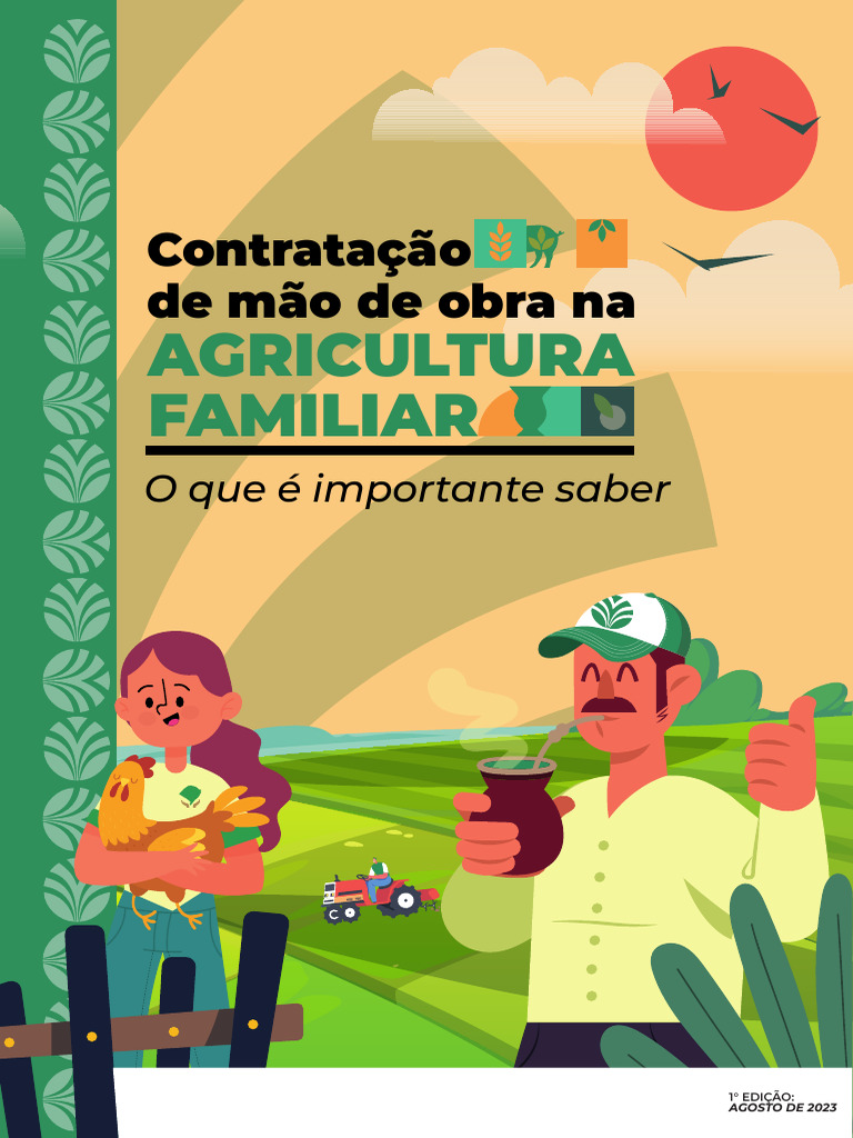Cartilha 15x21cm Fechado Contratacao de Mao de Obra Na Agricultura ...
