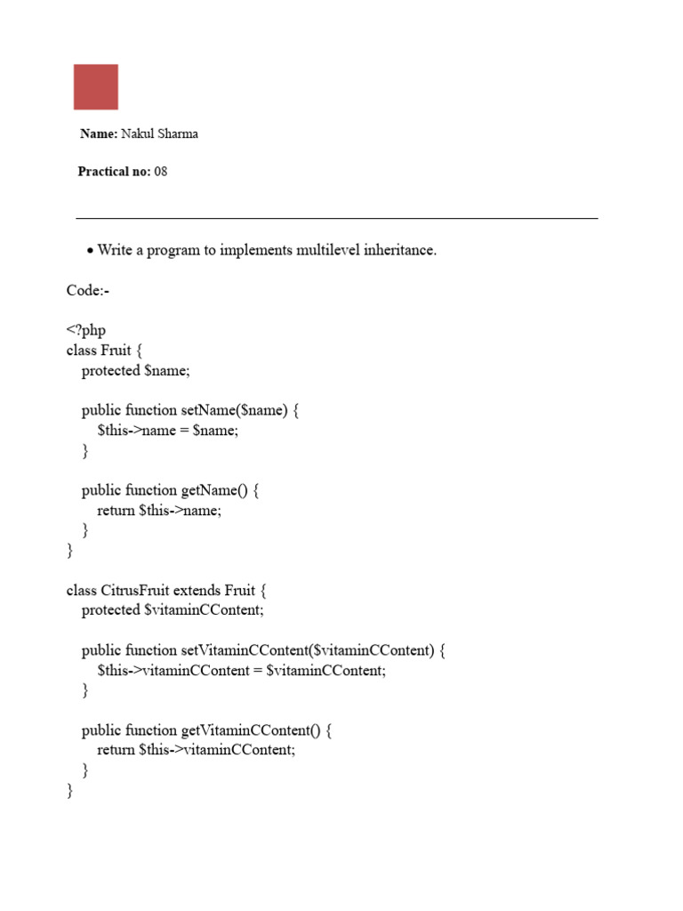 WBP 08 | PDF | Software Engineering | Fruit