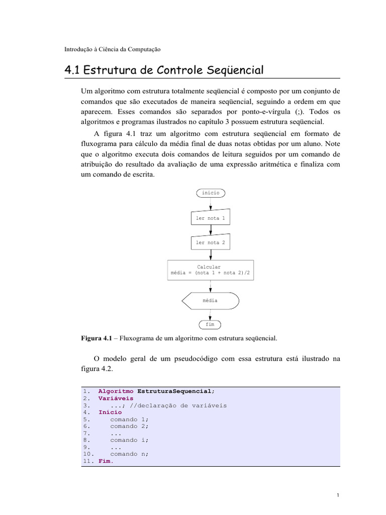 Algoritimo - Revisao Copiar - 1 | PDF