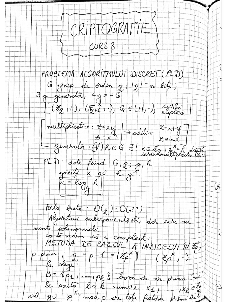Criptografie Ex | PDF