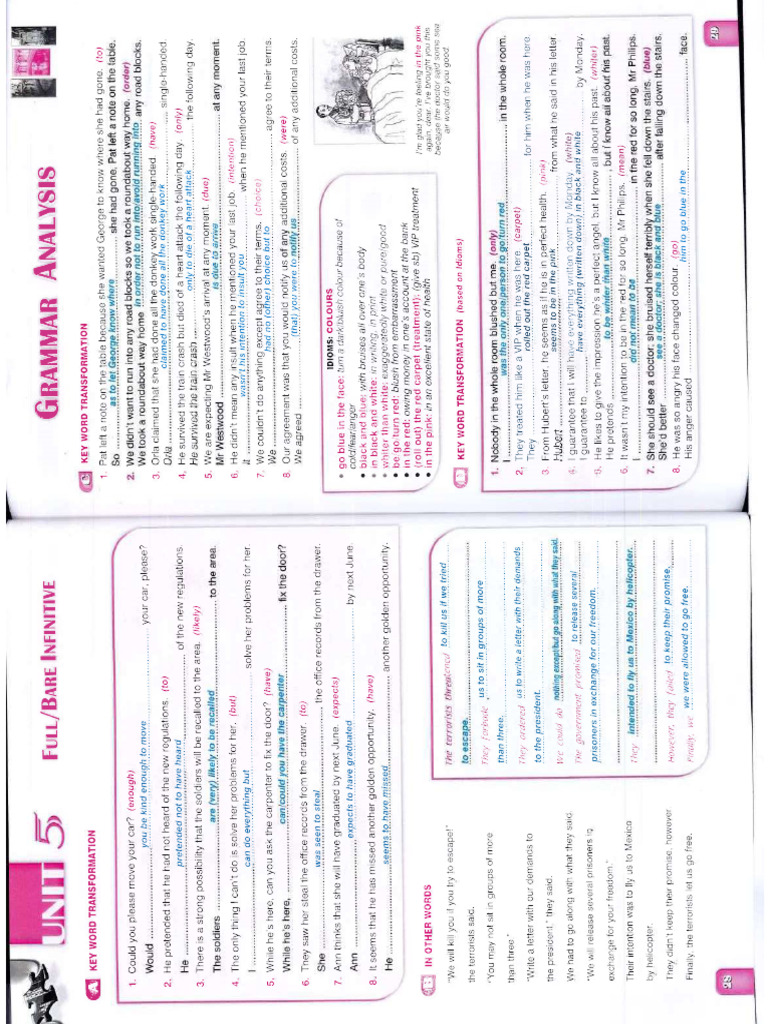 Bridging The Gap 1st - UNIT 5-Key | PDF Bridging The Gap 1st - UNIT 5-Key | PDF