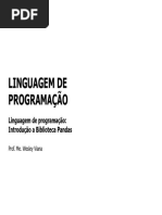 Ebook Manual Pandas | PDF | Dados | Análise de dados