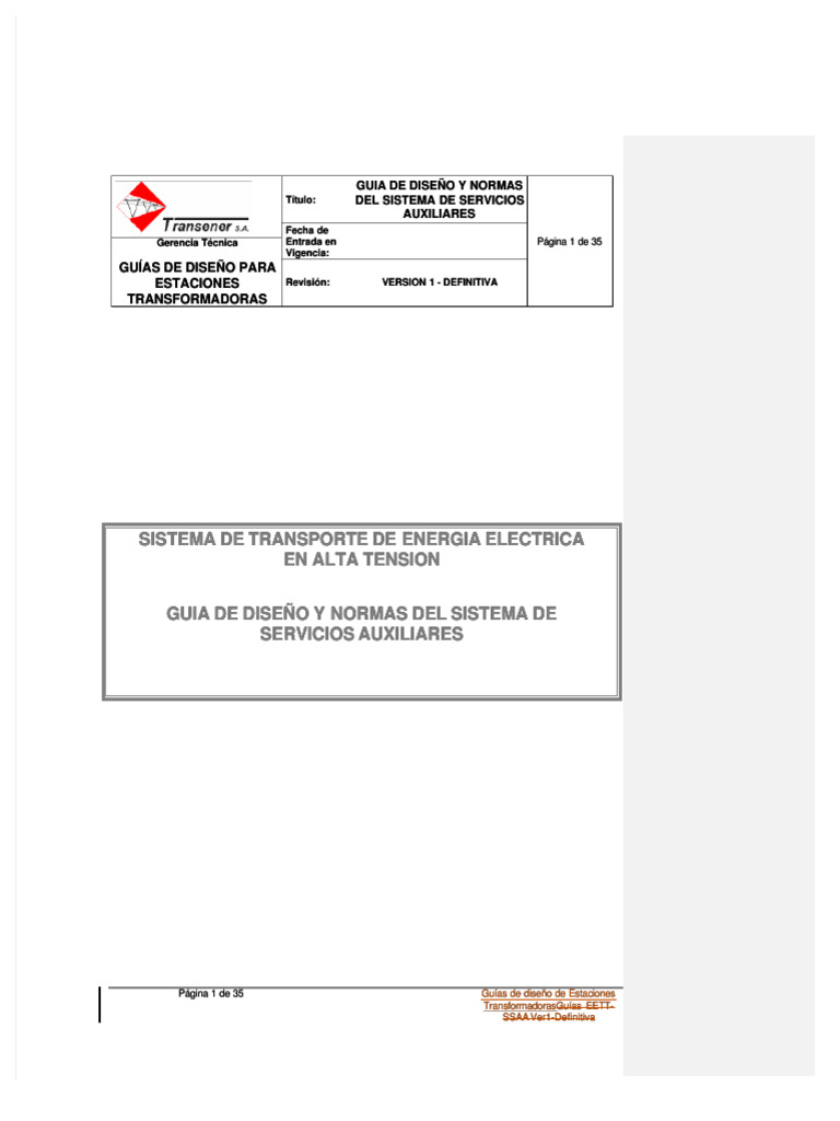 PDF Guias de Diseo de Estaciones Transformadoras - Compress | Descargar ... PDF Guias de Diseo de Estaciones Transformadoras - Compress | Descargar ...