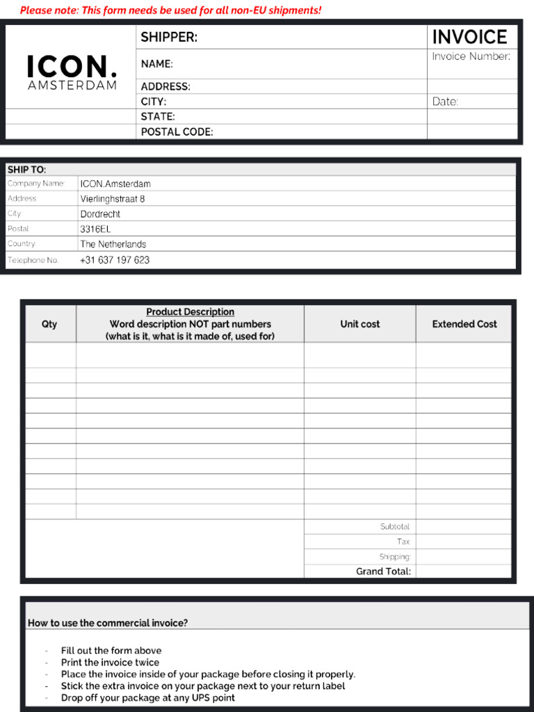 Commercial Invoice | PDF