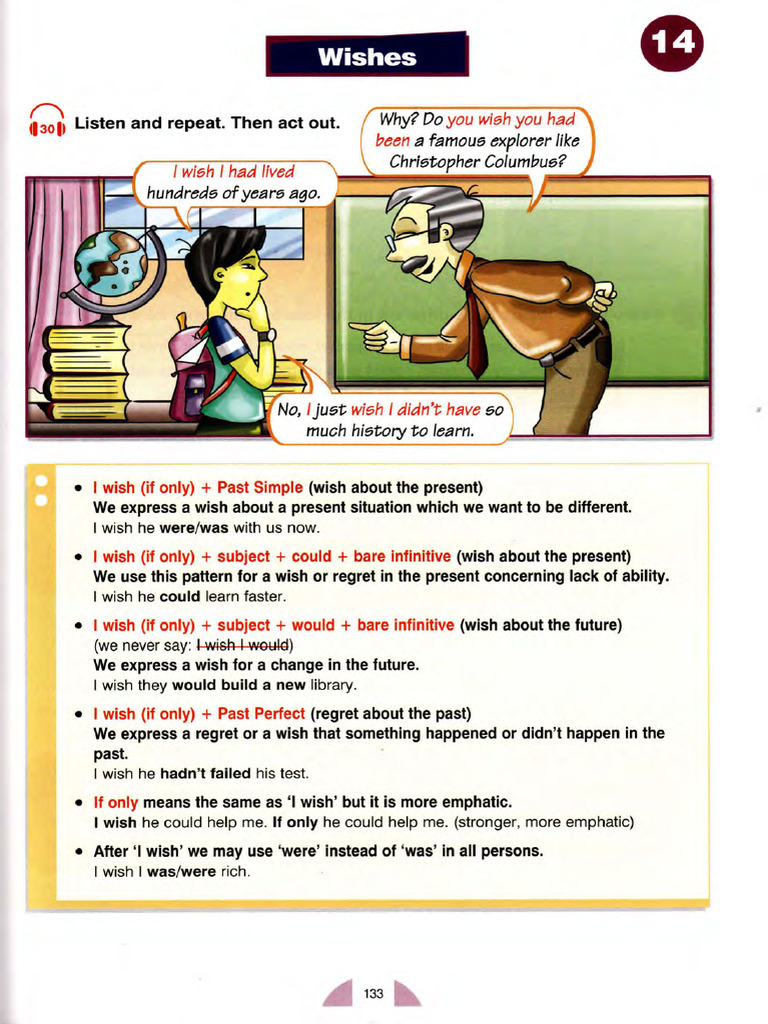 Expressing Wishes and Regrets | PDF | Linguistics