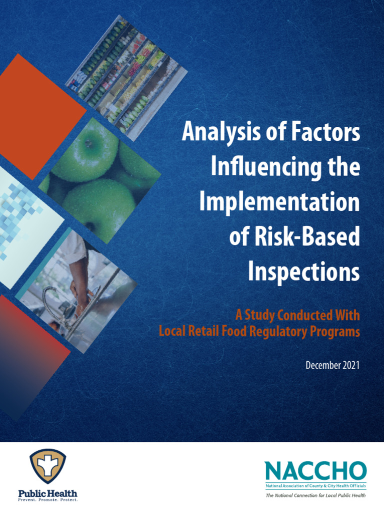 Factors in Risk-Based Food Inspections | PDF | Food Safety | Regulatory ...