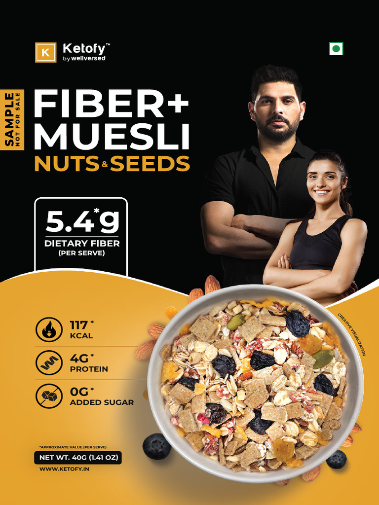 Muesli Label 40g 02-06-2023 | Download Free PDF | Carbohydrates | Foods