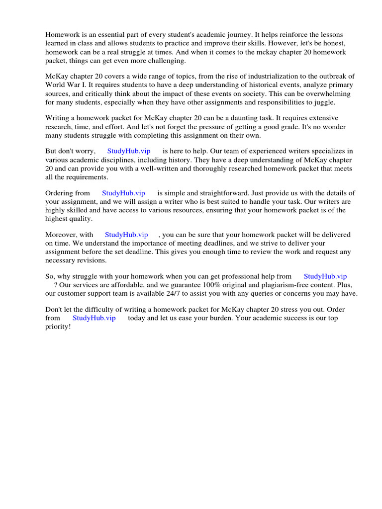 Mckay Chapter 20 Homework Packet | Download Free PDF | Accounts Payable ... Mckay Chapter 20 Homework Packet | Download Free PDF | Accounts Payable ...