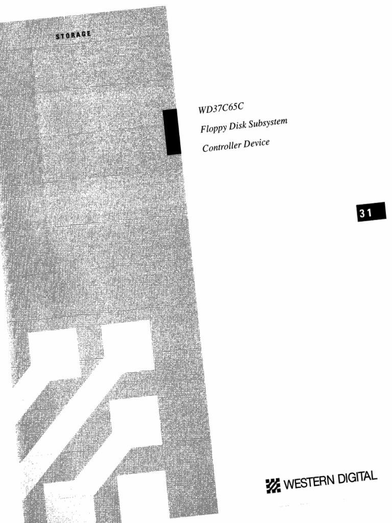 31 WD37C65C | PDF | Input/Output | Floppy Disk