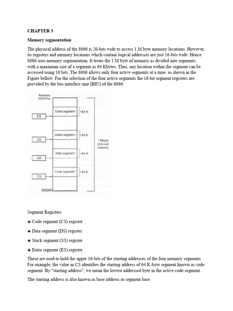 Chapter 3 Microprocessor Pdf Pointer Computer Programming 64 1454