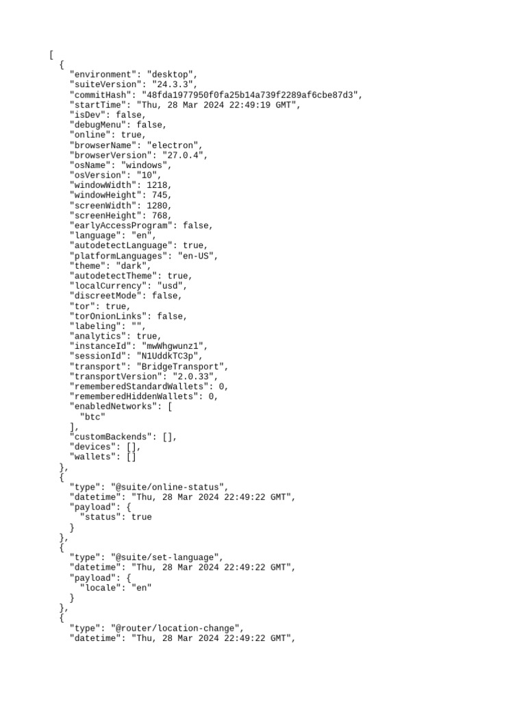 Trezor Suite Log | Download Free PDF | Computer Architecture | Mobile Software
