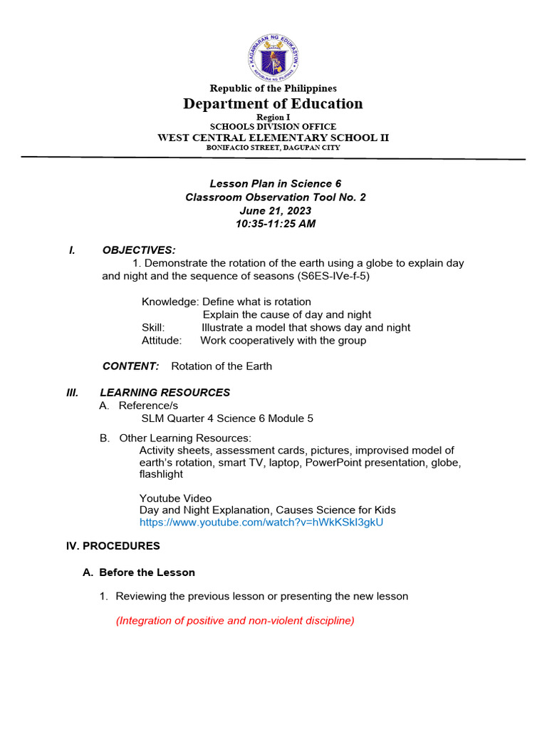 Cot2 - Almira - Jun 21 | PDF | Educational Assessment | Cognitive Science