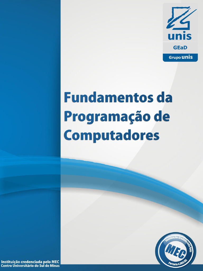 Guia de Estudos - Fundamentos Da Programação de Computadores | PDF ...