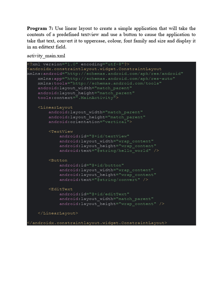 PRG 7 | PDF | Typefaces | Android (Operating System)