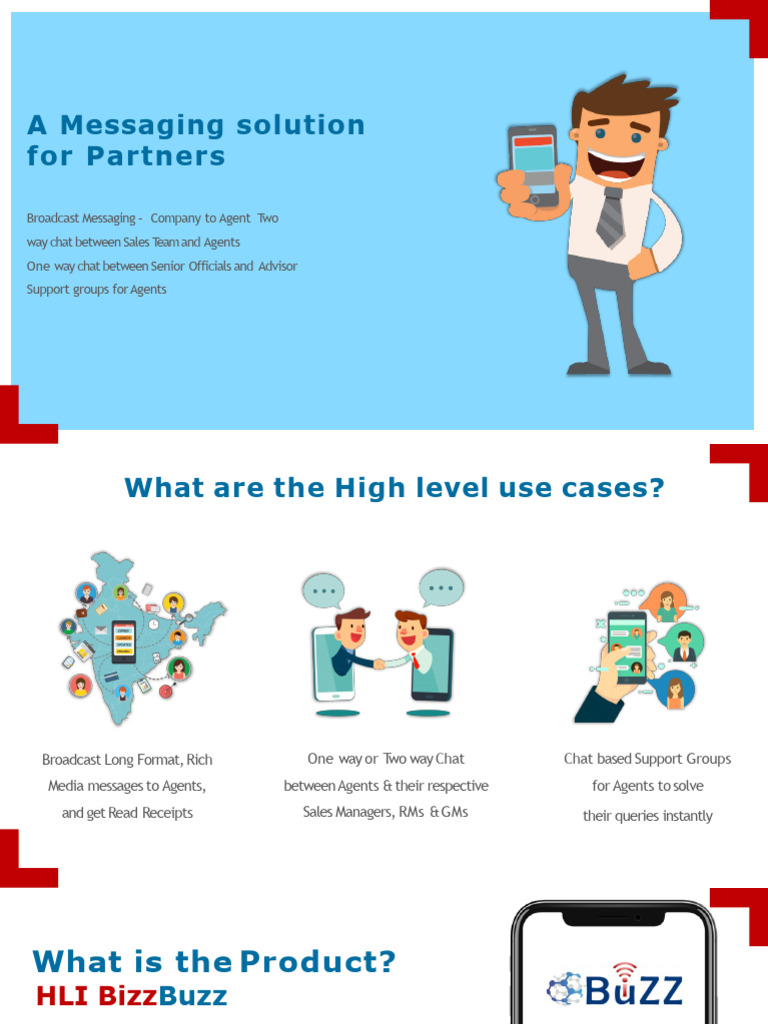 Messaging Solution for partner | PDF | Mobile App | Login