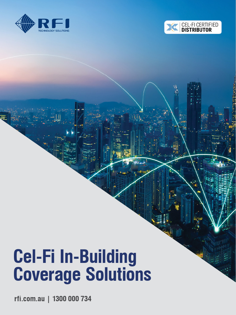 RFI Cel-Fi In-Building Coverage Solutions Guide P-44600-2 | PDF | 4 G ...