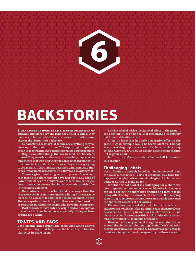 Marvel Multiverse RPG - Traits & Skills | PDF