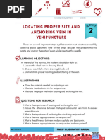 Venipuncture: Vein Anchoring Techniques | PDF | Vein | Medical Specialties