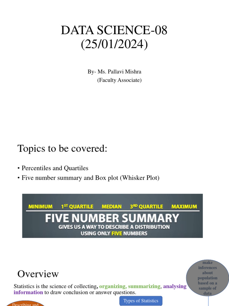 Data Science | PDF | Quartile | Statistical Analysis