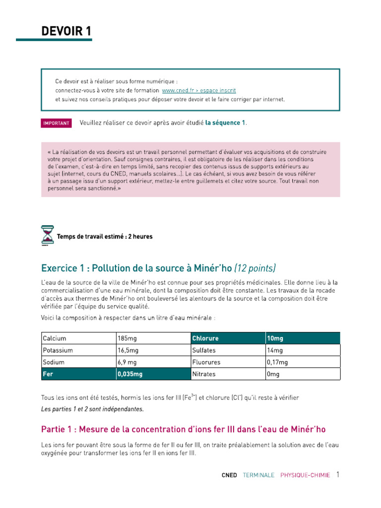 Devoir #1 | PDF
