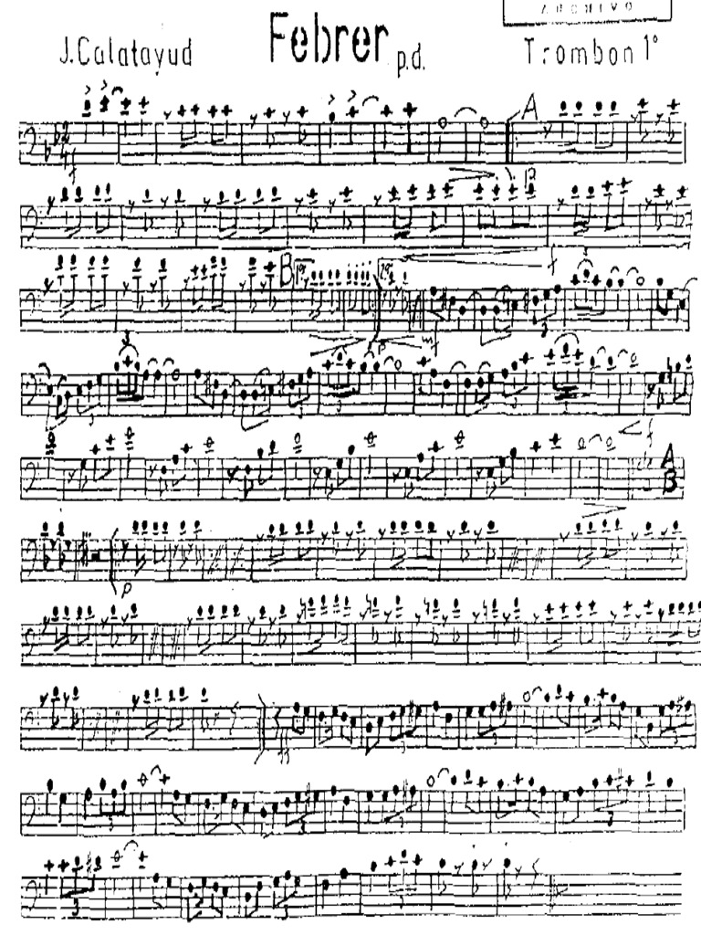 FEBRER-Trombó 1r | PDF