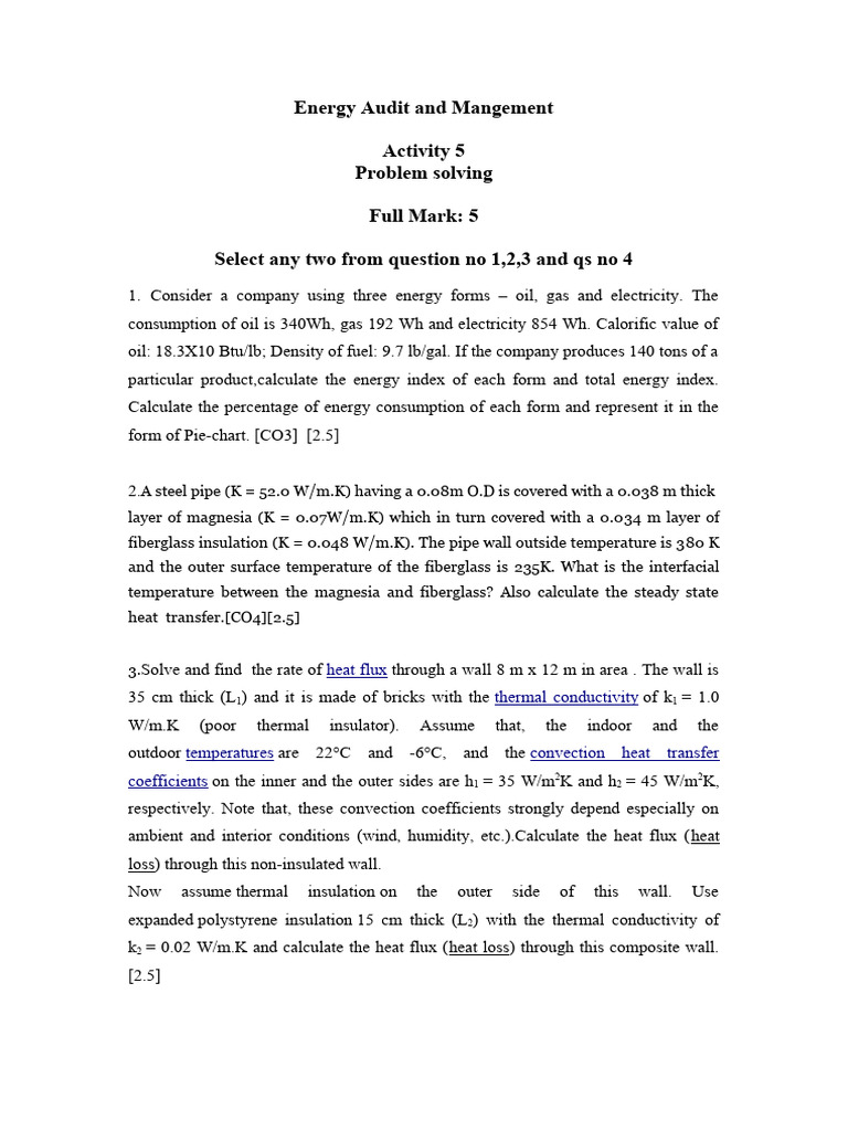 EAM Activity 5 Problem Solving 2024 | PDF