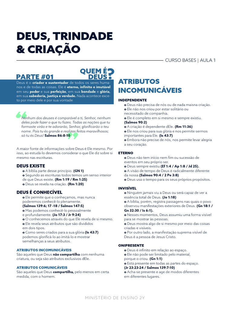 Apostila Bases Completa | PDF | Pecado | Jesus