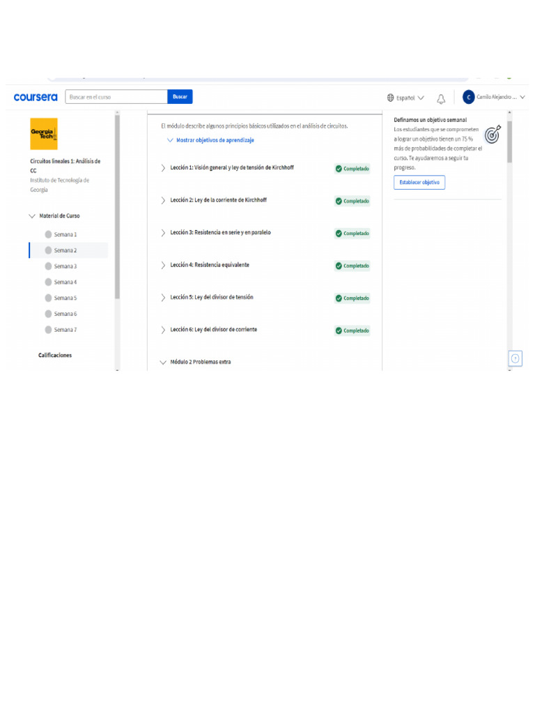 Semana 2 Coursera | PDF