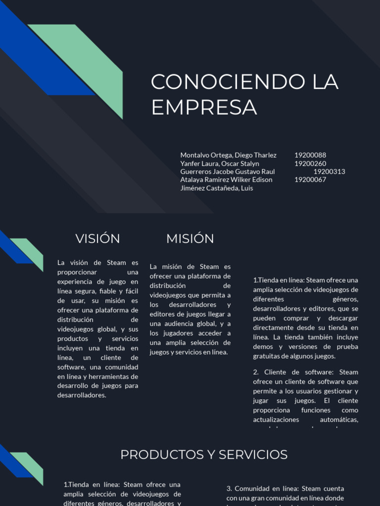 Trabajo Grupal - CONOCIENDO LA EMPRESA | PDF | Business | Informática